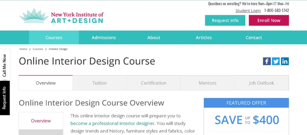 Top 10 Best Interior Design Online Courses - Yaz Magazine